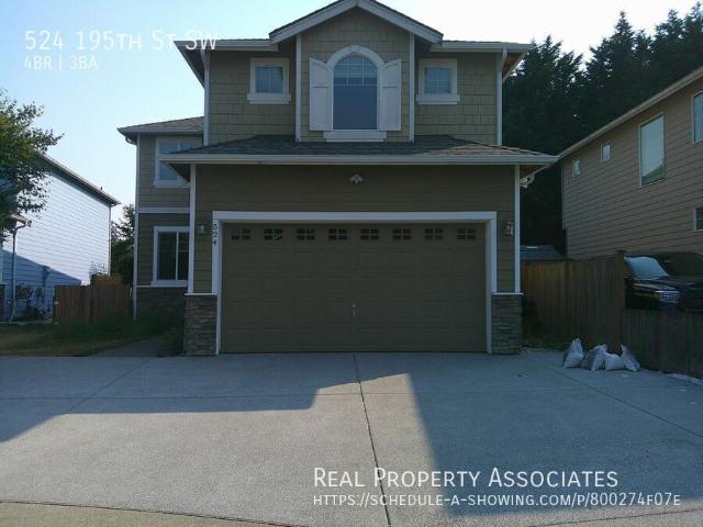 4 BR, 2.5 BA Apartment 524 195th St SW, Lynnwood, WA 98036