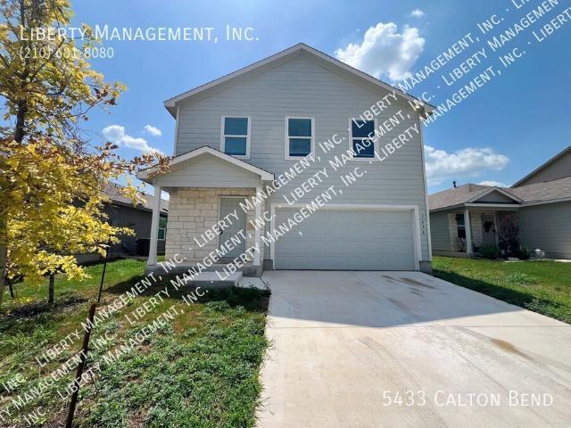 4 BR, 2.5 BA Apartment 5433 Calton Bend, San Antonio, TX 78253