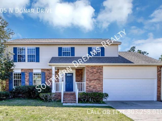 4 BR, 2.5 BA Apartment 605 N Donar Drive, Columbia, SC 29229