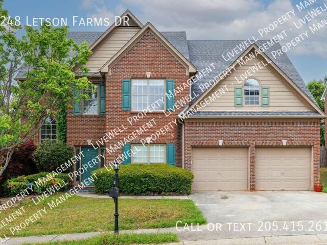4 BR, 2.5 BA Apartment 6248 Letson Farms DR, Bessemer, AL 35022