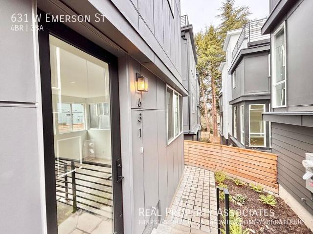 4 BR, 2.5 BA Apartment 631 W Emerson St, Seattle, WA 98119