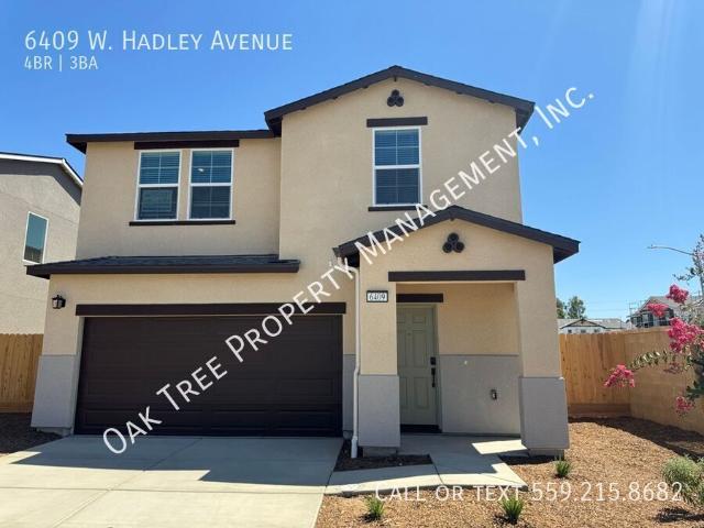 4 BR, 2.5 BA Apartment 6409 W. Hadley Avenue, Fresno, CA 93723