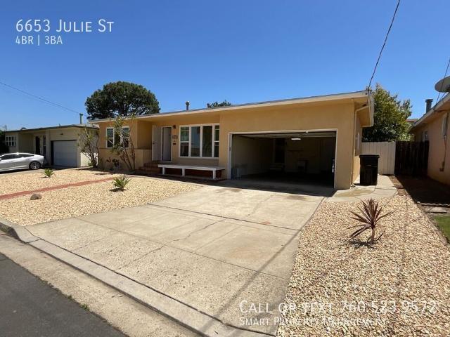 4 BR, 2.5 BA Apartment 6653 Julie St, San Diego, CA 92115