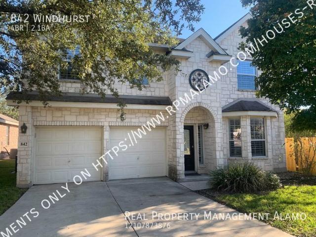 4 BR, 2.5 BA Apartment 842 Windhurst, San Antonio, TX 78258
