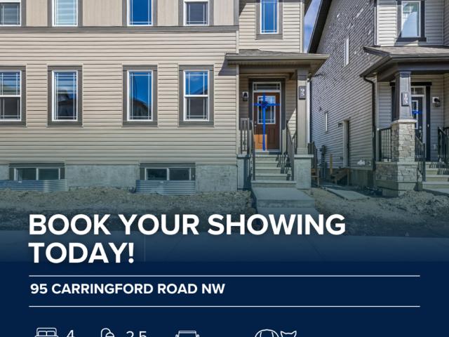 4 BR, 2.5 BA Apartment 95 Carringford Rd NW, Calgary, AB T4B 3P5