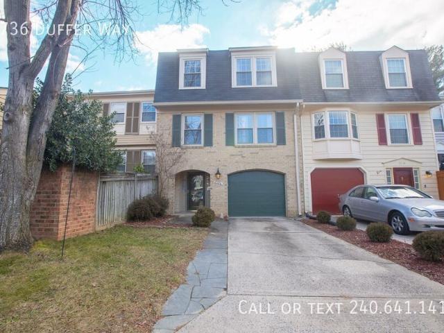 4 BR, 2.5 BA Apartment 9736 Duffer Way, Montgomery Village, MD 20886
