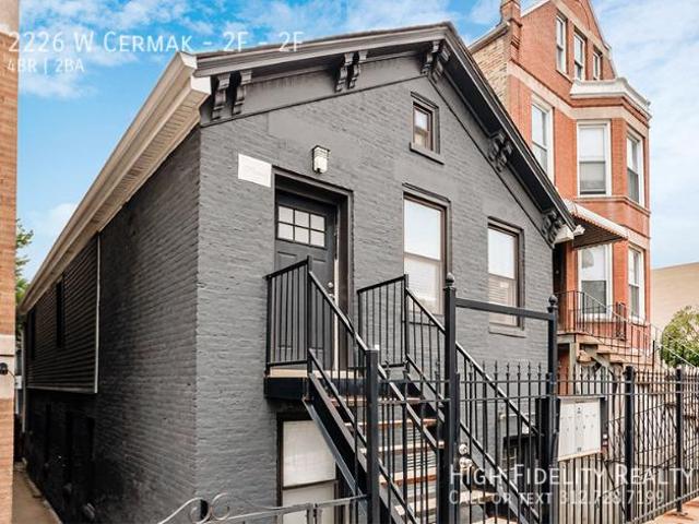 4 Br, 2 bath, Condo 2226 W Cermak