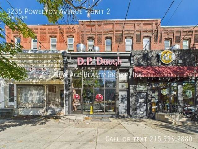 4 Br, 2 bath, Condo 3235 Powelton Avenue