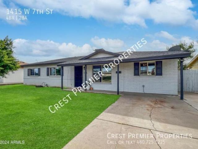 4 Br, 2 bath, Single Family 1415 W 7th St