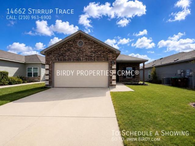 4 Br, 2 bath, Single Family 14662 Stirrup Trace