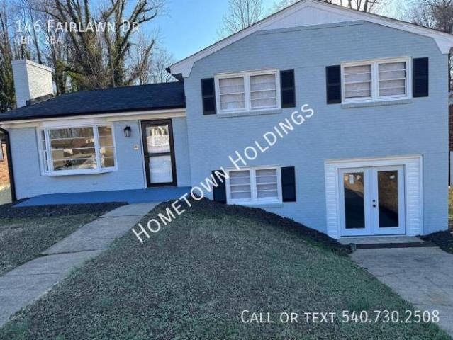 4 Br, 2 bath, Single Family 146 Fairlawn Dr