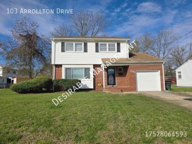 4 Br, 2 bath, Single Family 103 Arrollton Drive