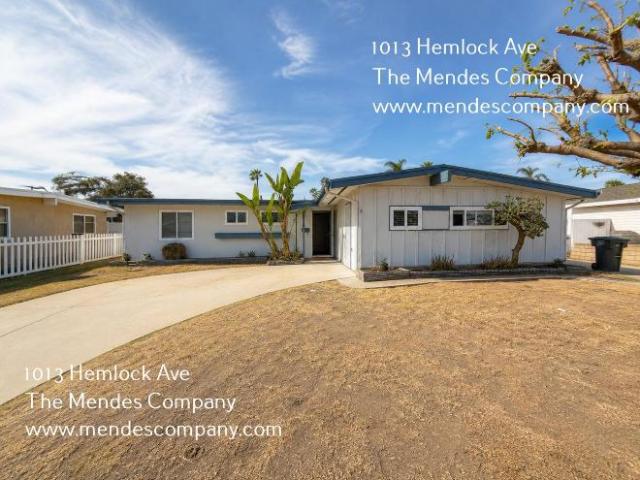 4 Br, 2 bath, Single Family 1013 Hemlock Ave