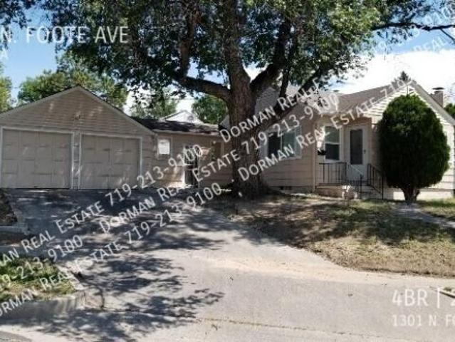 4 Br, 2 bath, Single Family 1301 N Foote Ave