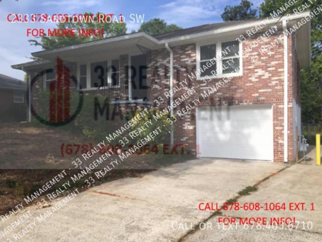 4 Br, 2 bath, Single Family 2333 Sandtown Road Sw
