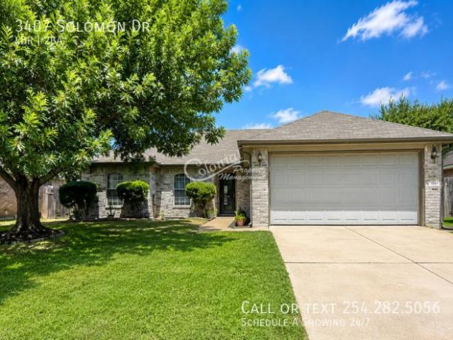 4 Br, 2 bath, Single Family 3407 Solomon Dr