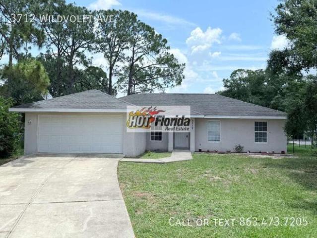 4 Br, 2 bath, Single Family 3712 Wildvolet Ave