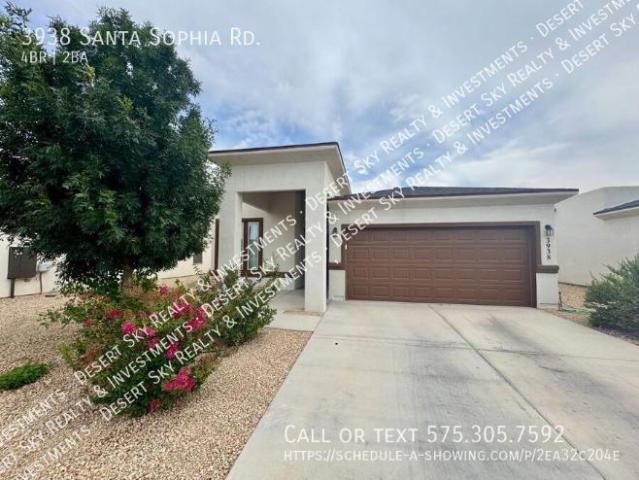 4 Br, 2 bath, Single Family 3938 Santa Sophia Rd
