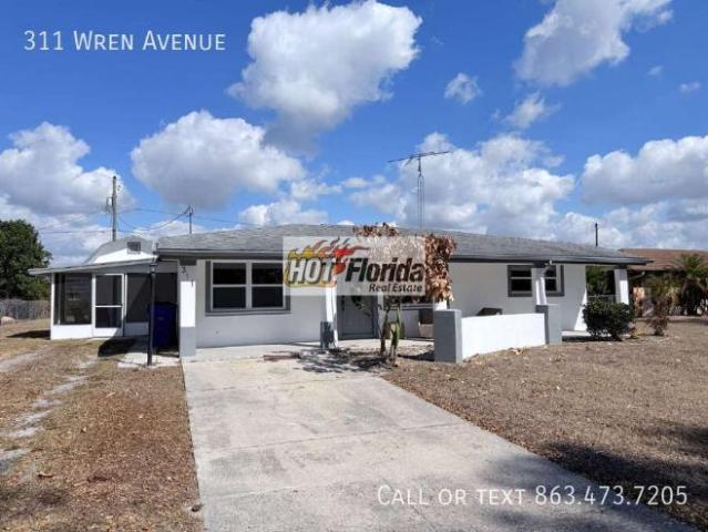 4 Br, 2 bath, Single Family 311 Wren Avenue