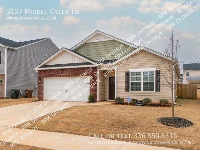 4 Br, 2 bath, Single Family 3127 Middle Creek Ln