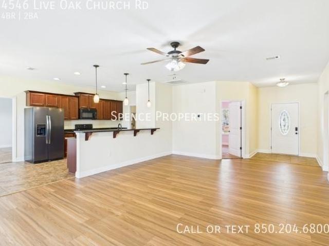 4 Br, 2 bath, Single Family 4546 Live Oak Church Rd
