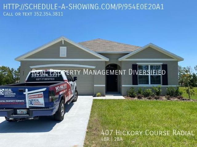 4 Br, 2 bath, Single Family 407 Hickory Course Radial