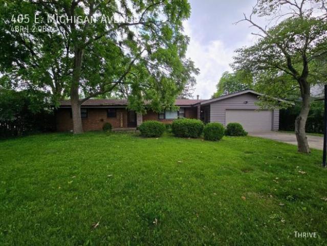 4 Br, 2 bath, Single Family 405 E Michigan Avenue
