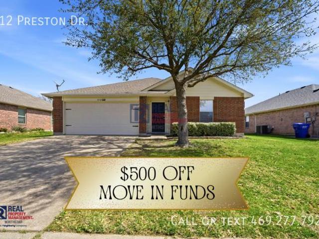 4 Br, 2 bath, Single Family 712 Preston Dr