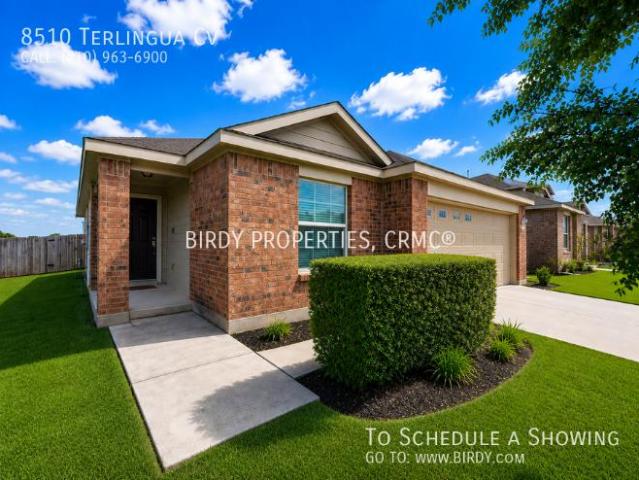 4 Br, 2 bath, Single Family 8510 Terlingua Cv