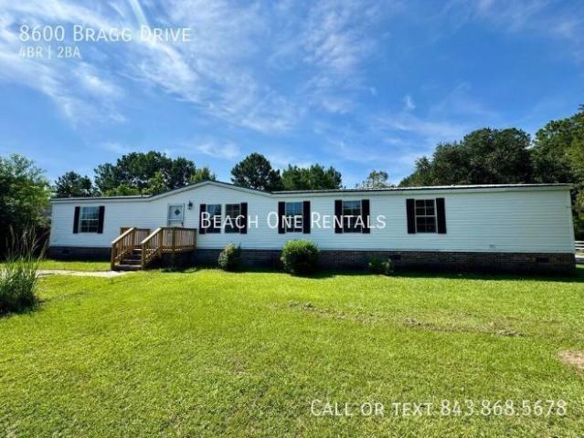 4 Br, 2 bath, Single Family 8600 Bragg Dr
