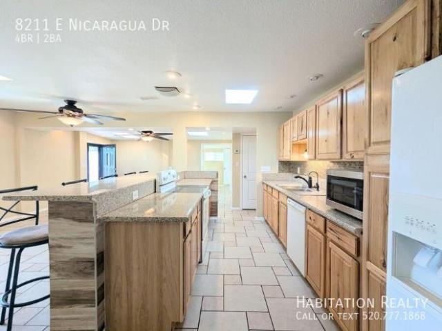 4 Br, 2 bath, Single Family 8211 E Nicaragua Dr