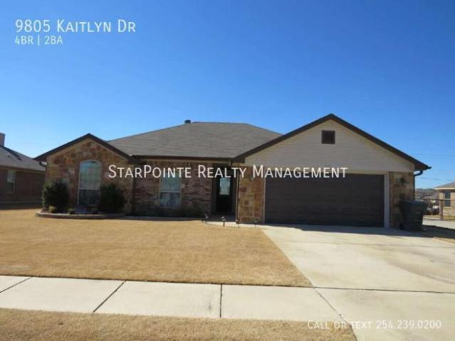 4 Br, 2 bath, Single Family 9805 Kaitlyn Dr