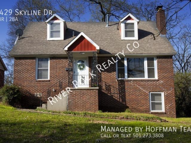 4 BR, 2 BA Apartment 1429 Skyline Dr., North Little Rock, AR 72116