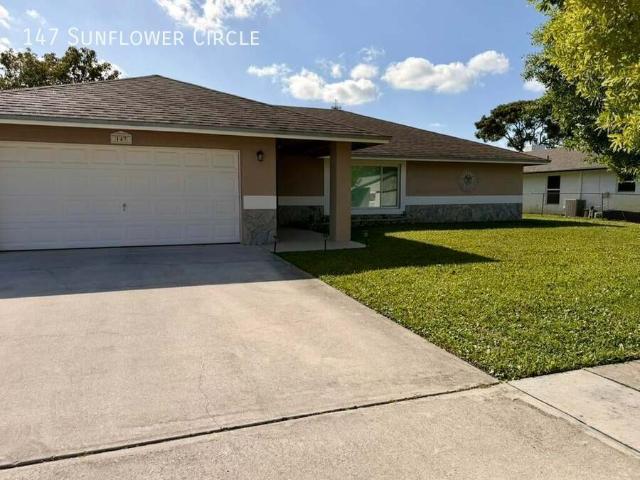 4 BR, 2 BA Apartment 147 Sunflower Circle, Royal Palm Beach, FL 33411