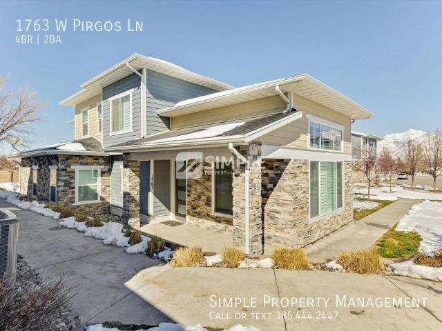 4 BR, 2 BA Apartment 1763 W Pirgos Ln, South Jordan, UT 84095