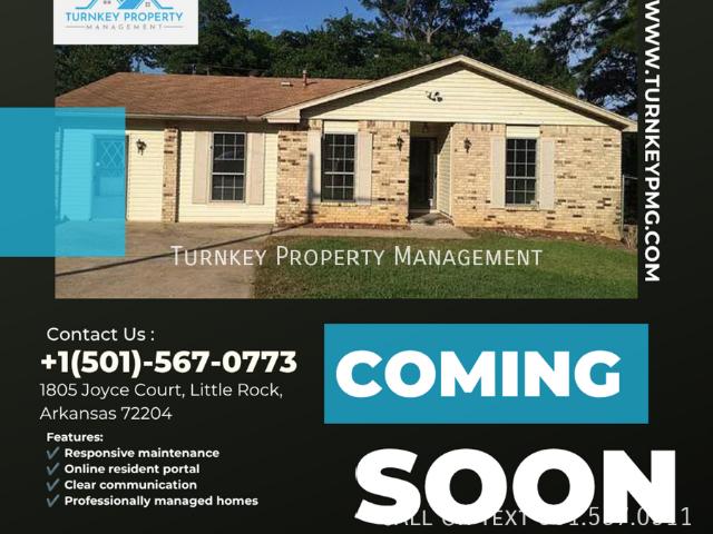 4 BR, 2 BA Apartment 1805 Joyce Ct, Little Rock, AR 72204