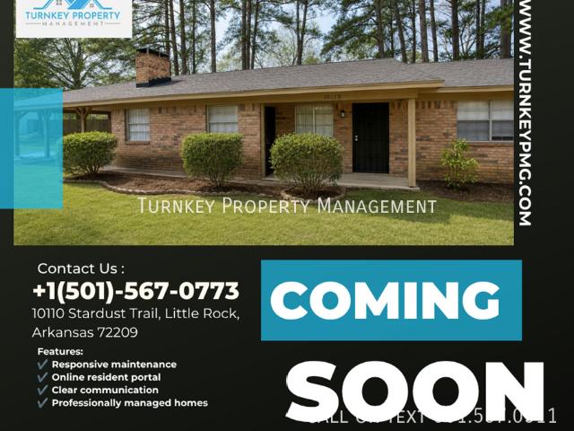 4 BR, 2 BA Apartment 10110 Stardust Trl, Little Rock, AR 72209