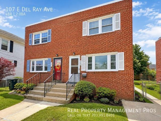 4 BR, 2 BA Apartment 107 E Del Ray Ave, Alexandria, VA 22301