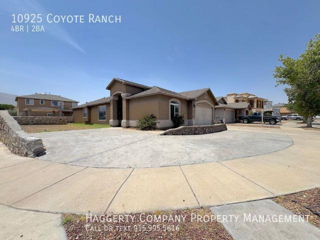 4 BR, 2 BA Apartment 10925 Coyote Ranch, El Paso, TX 79934