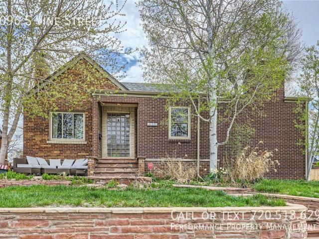 4 BR, 2 BA Apartment 1096 S Vine Street, Denver, CO 80209