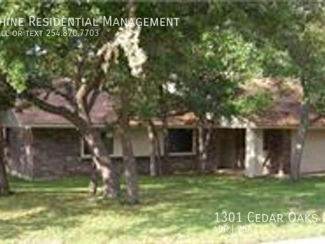 4 BR, 2 BA Apartment 1301 Cedar Oaks Ln, Harker Heights, TX 76548