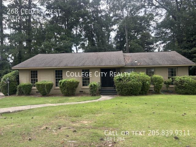 4 BR, 2 BA Apartment 268 Cedar Crest, Tuscaloosa, AL 35401
