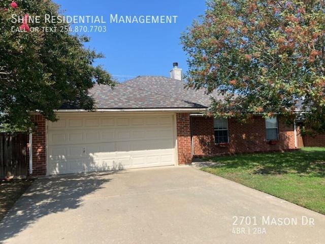 4 BR, 2 BA Apartment 2701 Mason Dr, Killeen, TX 76549