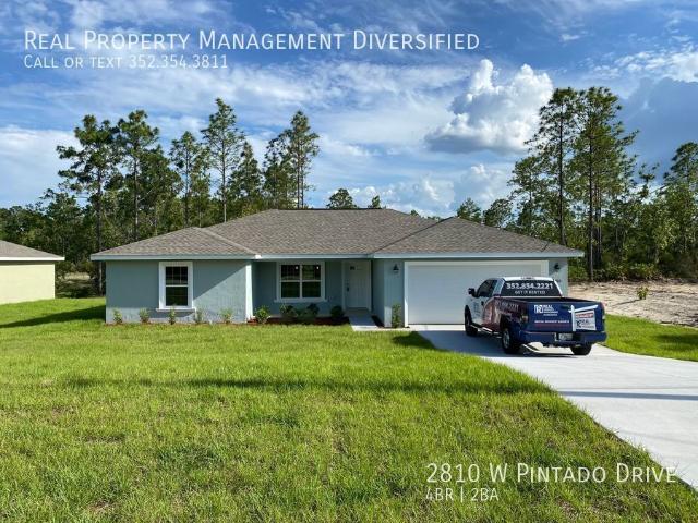4 BR, 2 BA Apartment 2810 W Pintado Drive, Citrus Springs, FL 34434