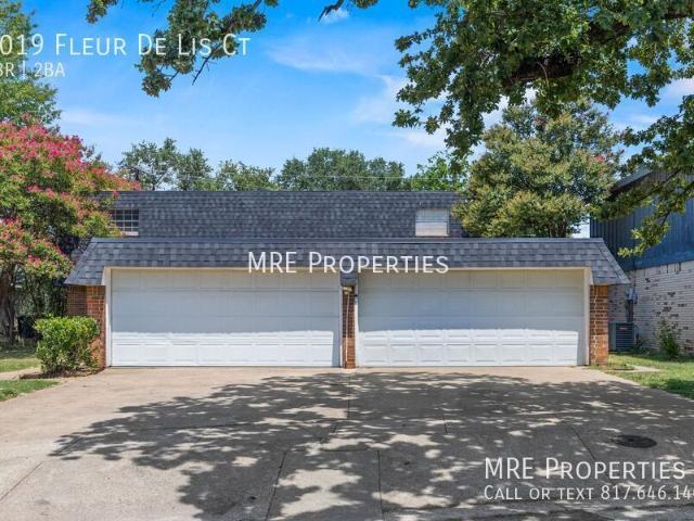 4 BR, 2 BA Apartment 2019 Fleur De Lis Ct, Arlington, TX 76012