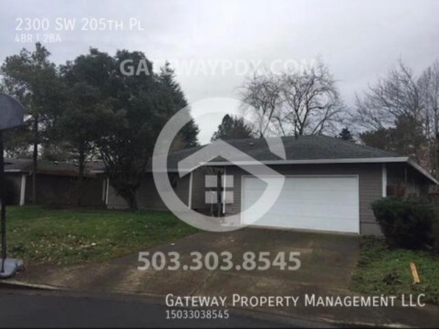 4 BR, 2 BA Apartment 2300 SW 205th Pl, Beaverton, OR 97003