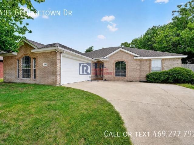 4 BR, 2 BA Apartment 3401 Georgetown Dr, Sachse, TX 75048