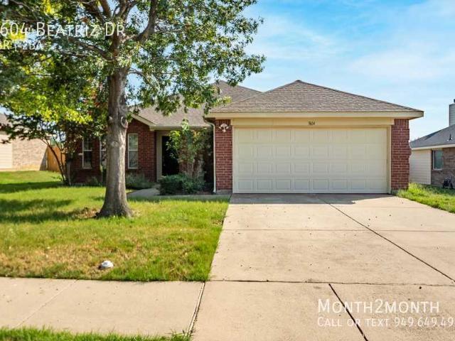 4 BR, 2 BA Apartment 3604 Beatriz Dr, Denton, TX 76207