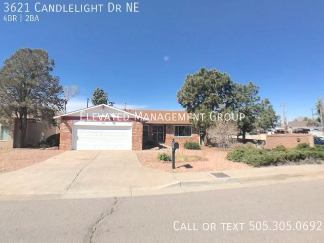 4 BR, 2 BA Apartment 3621 Candlelight Dr NE, Albuquerque, NM 87111