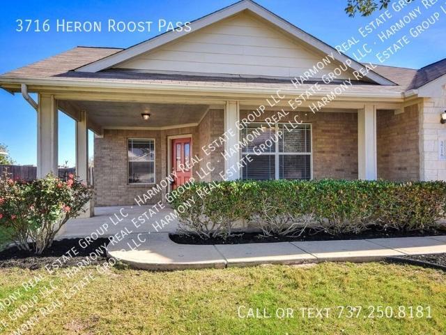 4 BR, 2 BA Apartment 3716 Heron Roost Pass, Pflugerville, TX 78660
